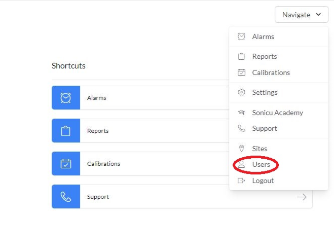 Admin User Training: Creating a New User on SoniCloud
