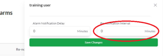Admin User Training: How to set Re-Notification Intervals