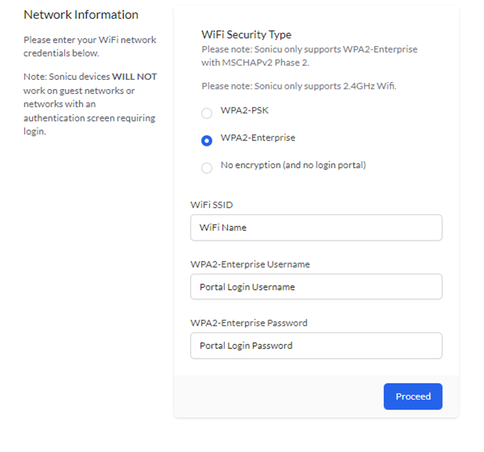 Network Questionnaire Guide