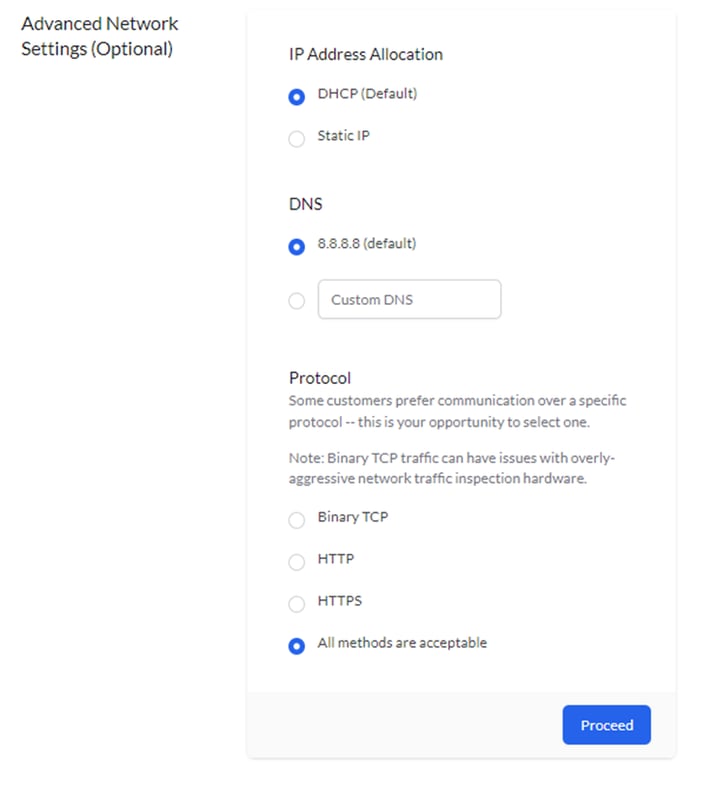 Network Questionnaire Guide