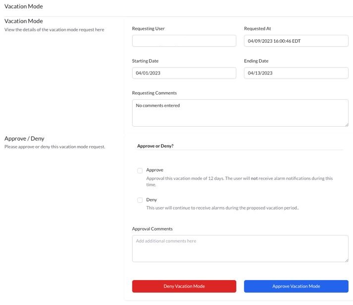 Admin User Training: How to use Vacation Mode